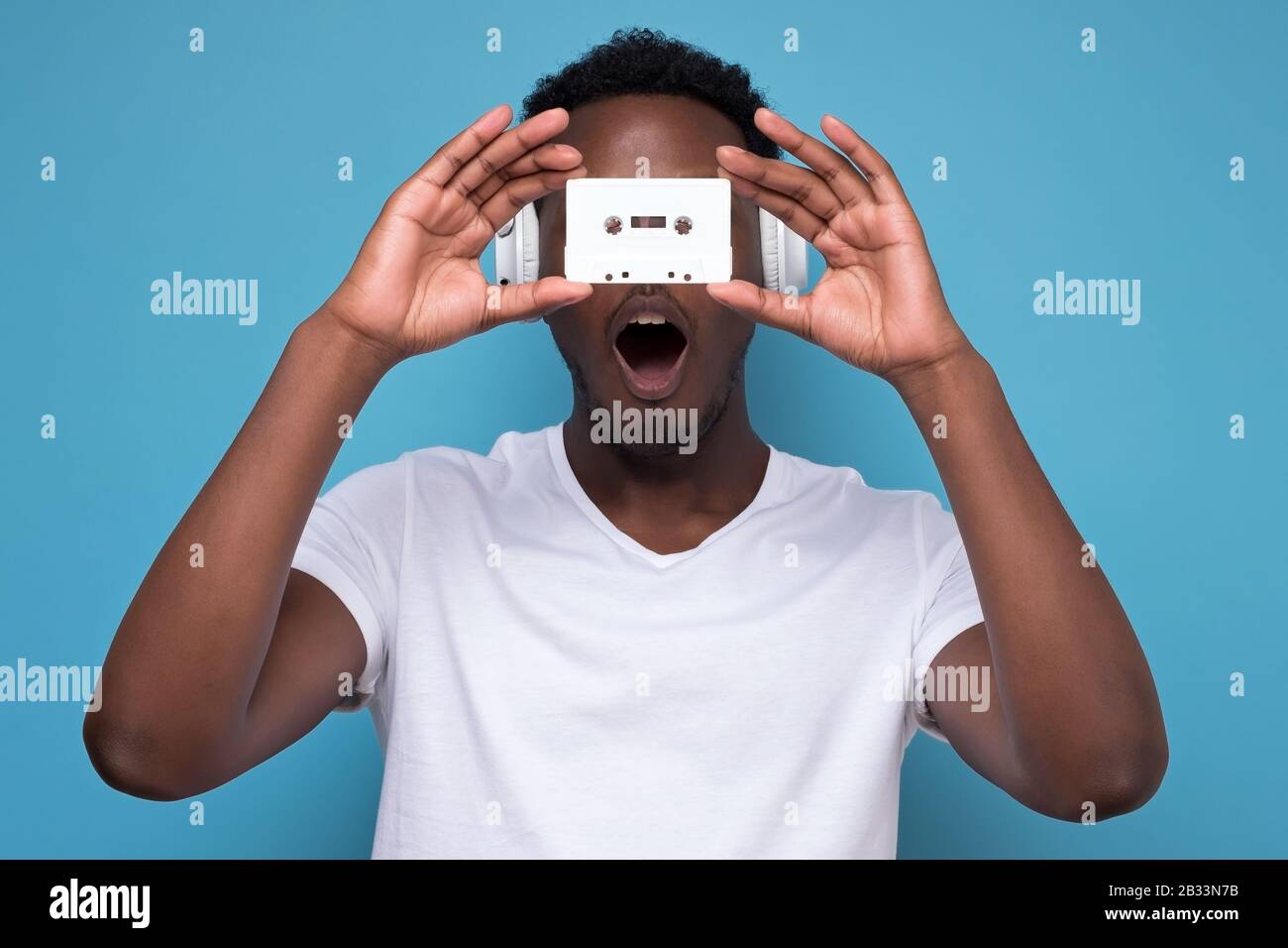 Cassette recorder boy hi-res stock photography and images - Alamy