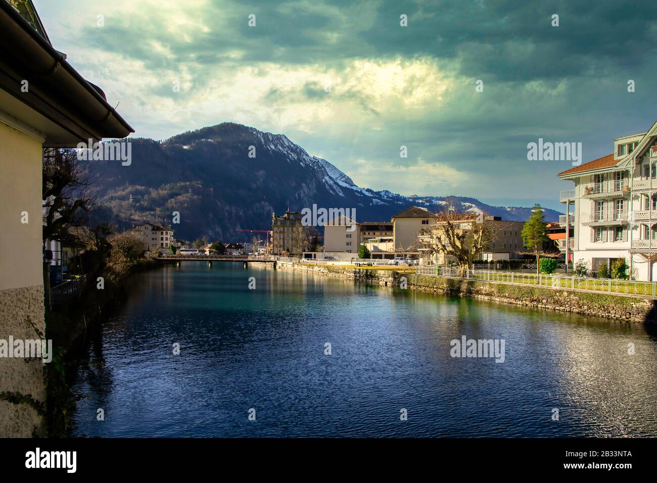 Views from interlaken bridge hi-res stock photography and images - Alamy