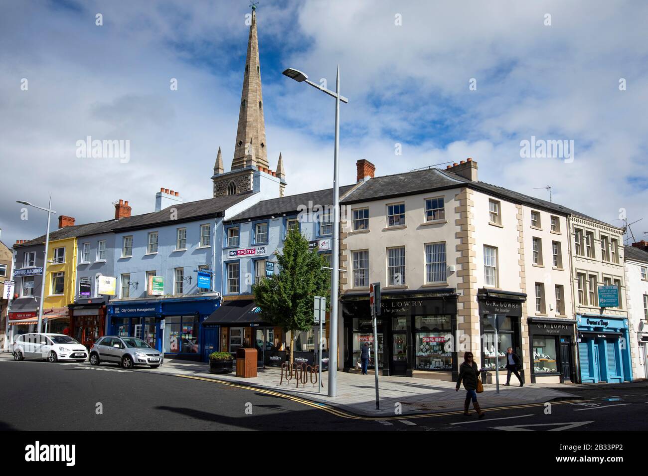 Lisburn City Centre, Northern Ireland Stock Photo - Alamy