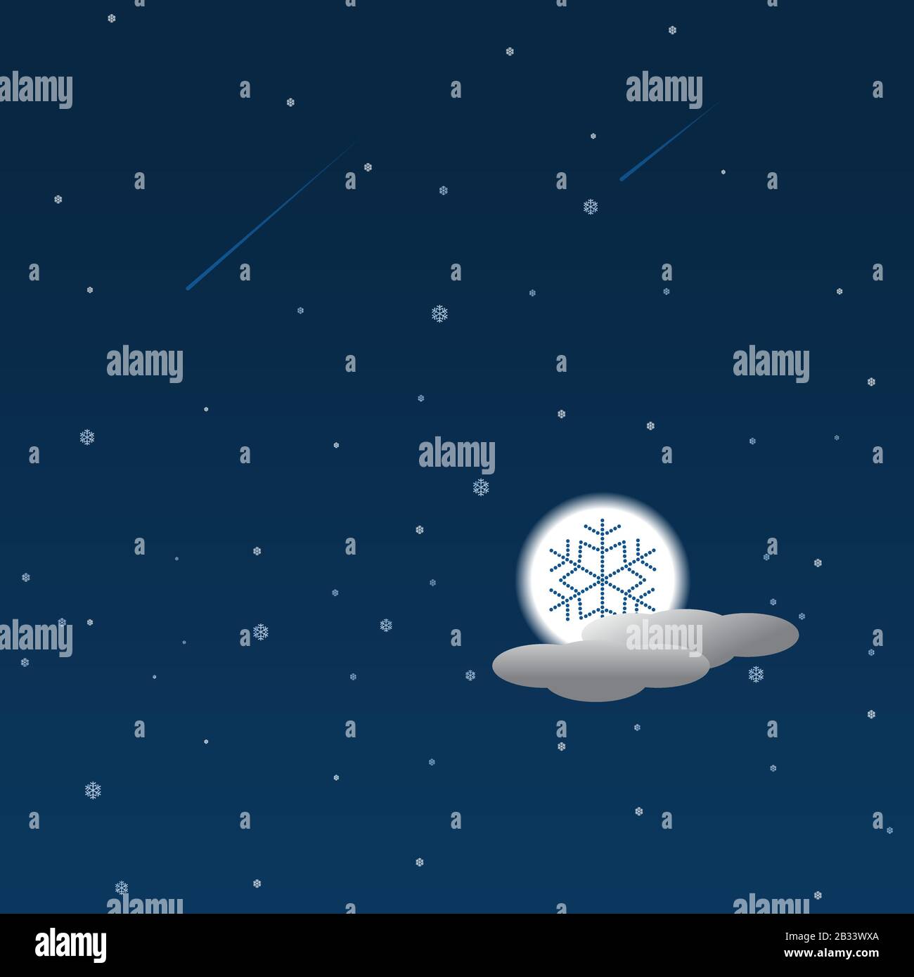 Cloud classic blue color Stock Vector Images - Alamy