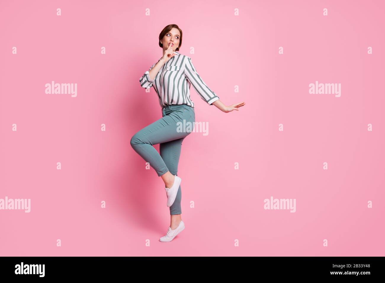 Hush it will secret. Full body photo of sly girl travel boyfriend ask ...