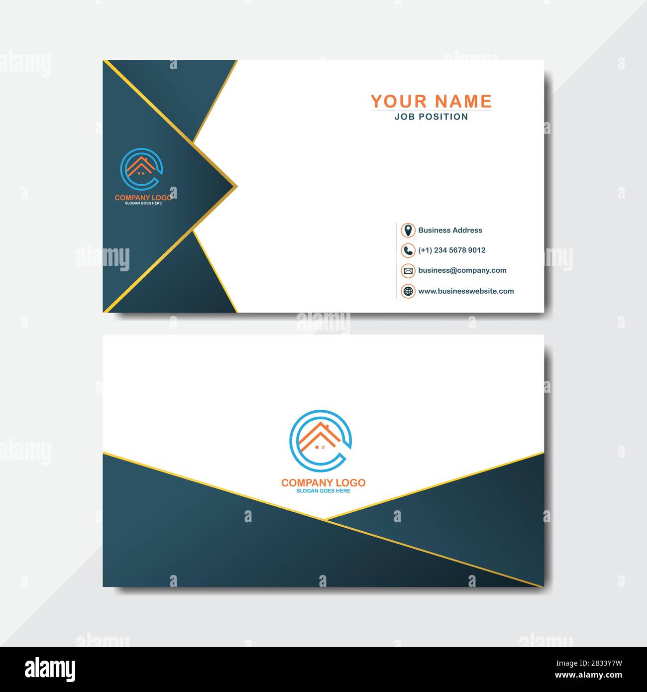 Double Sided Card Template