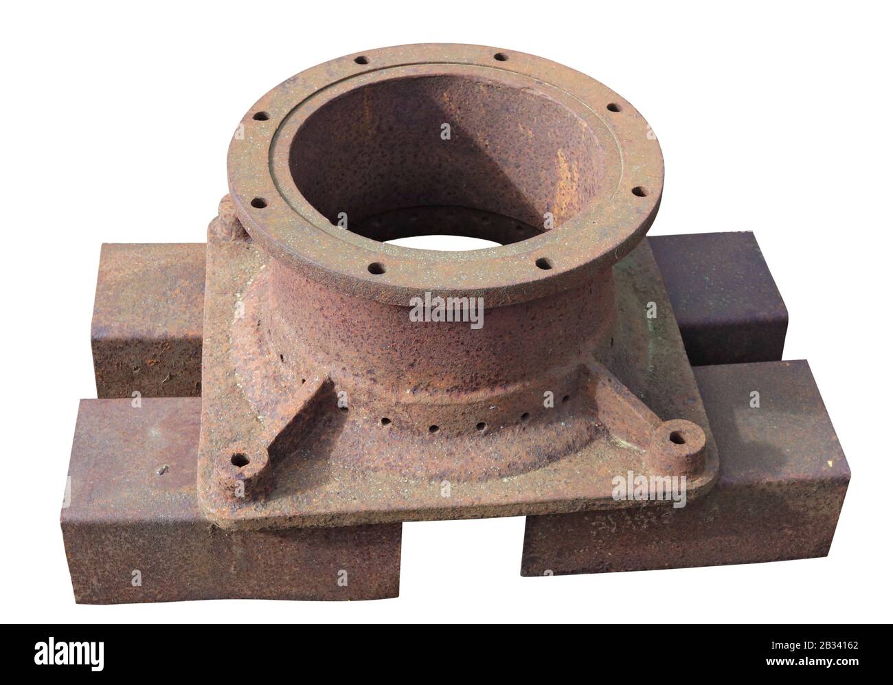 Circular Manhole Cover Water Drain Cut Out Stock Images & Pictures - Alamy