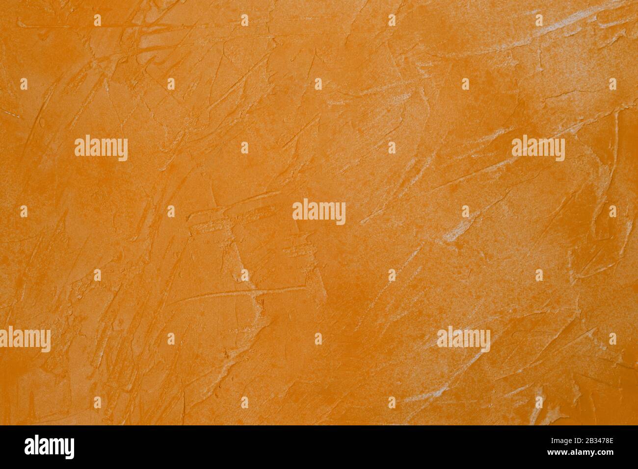 Orange abstract background with texture. Empty bright template with a ...