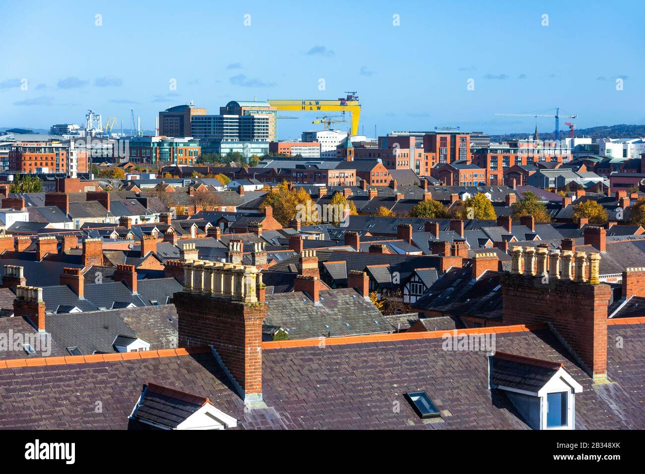 Belfast rooftops hi-res stock photography and images - Alamy
