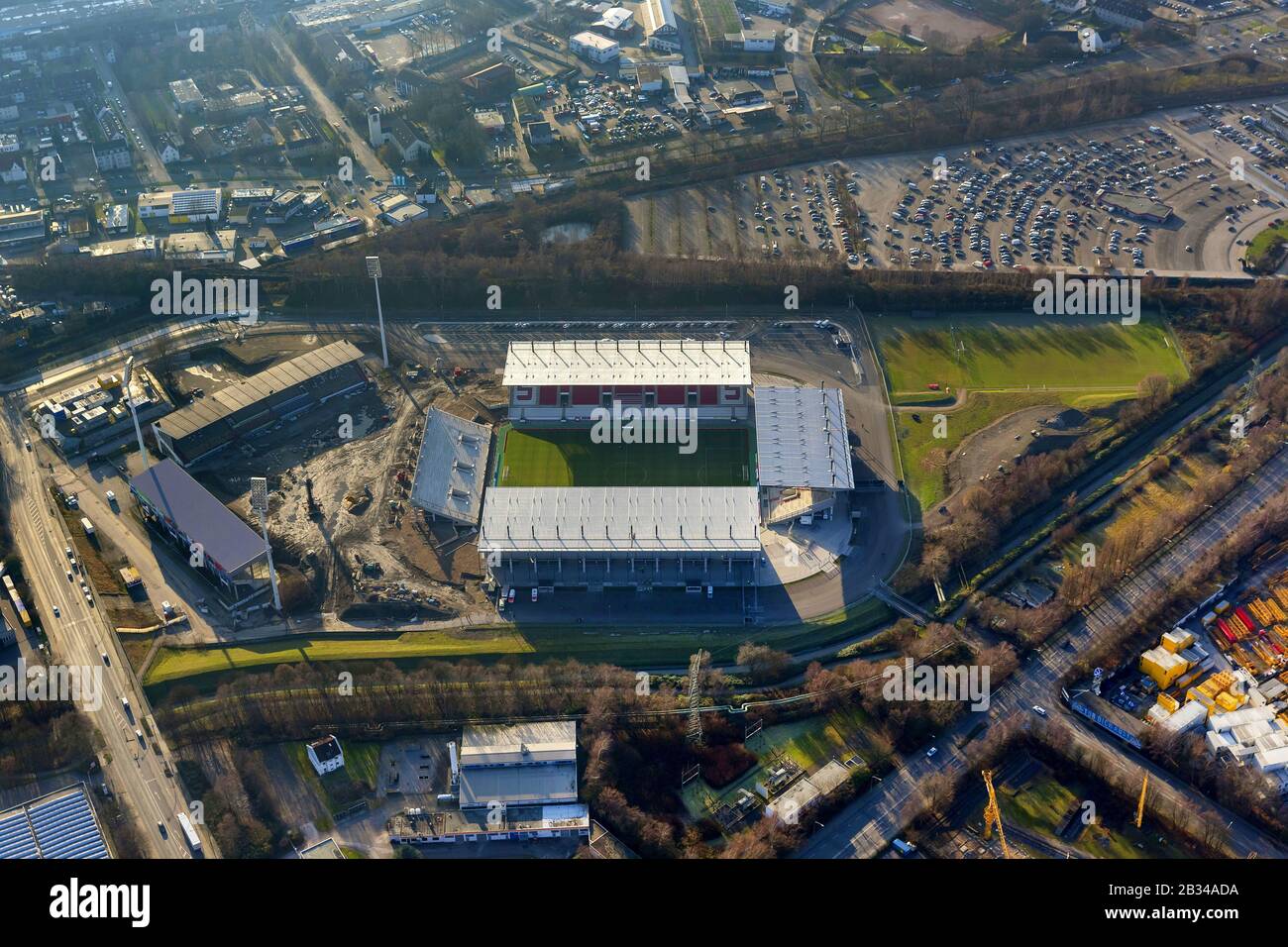 Soccer stadium rot weiss essen hi-res stock photography and images - Alamy