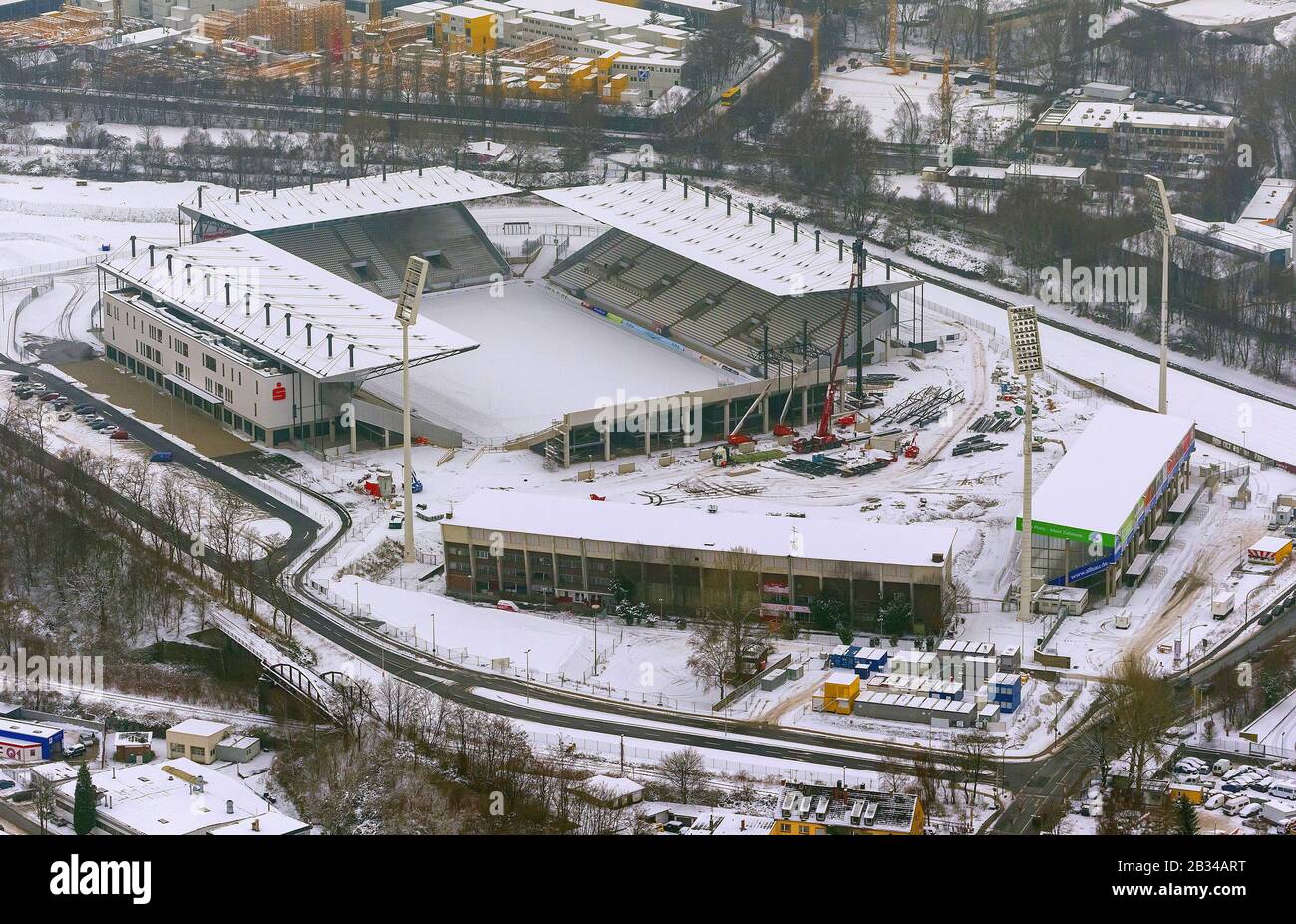 Stadium at hafenstrasse hi-res stock photography and images - Alamy