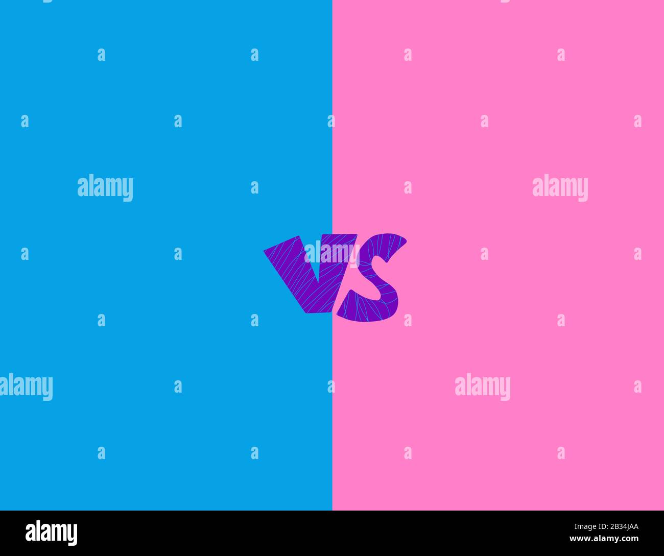 Versus sign with copy space. VS screen. Decorative battle cover with ...