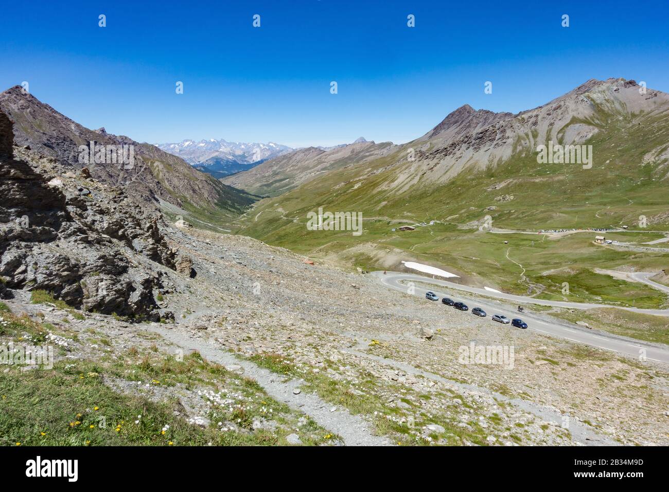 Col agnel france and italy hi-res stock photography and images - Alamy