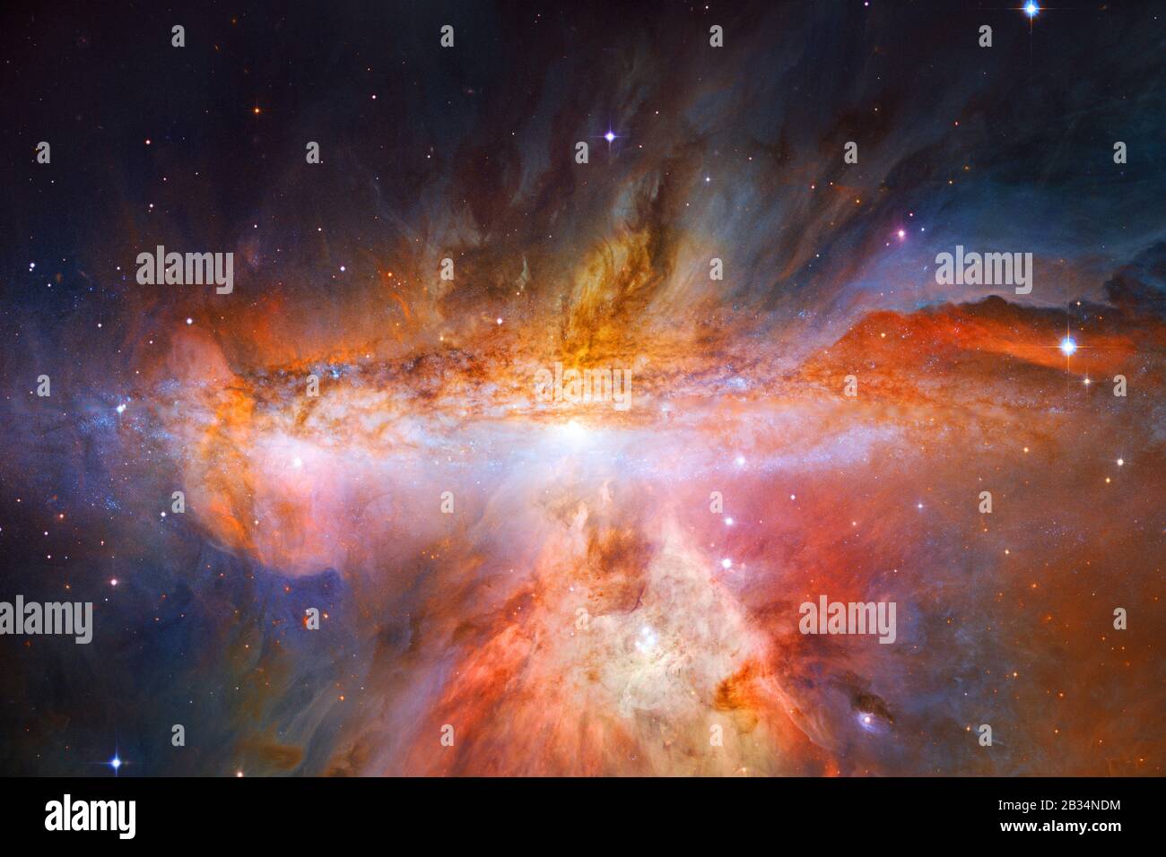 Beauty of endless cosmos. Science fiction wallpaper. Elements of this ...