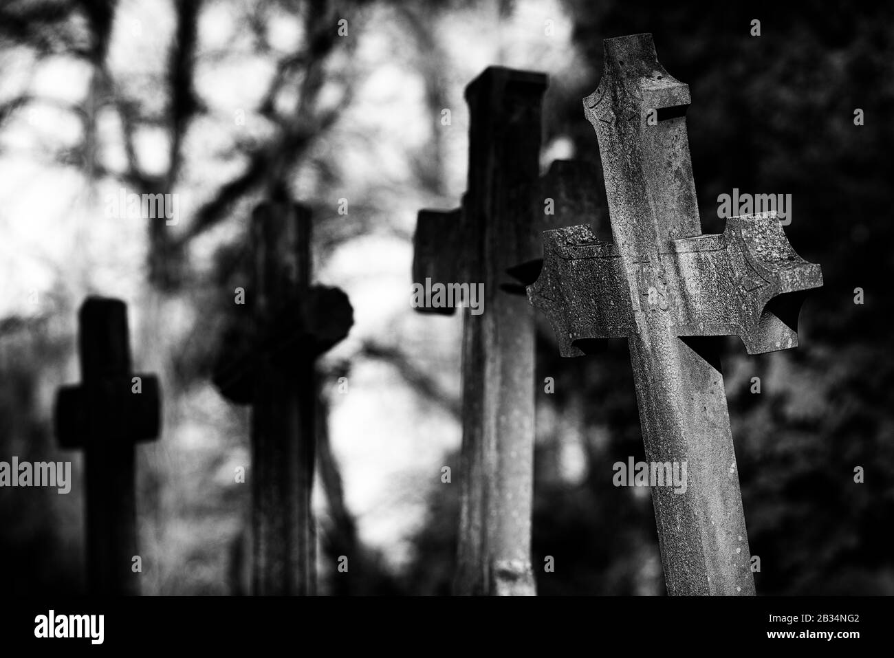 Cross isolated Black and White Stock Photos & Images - Alamy