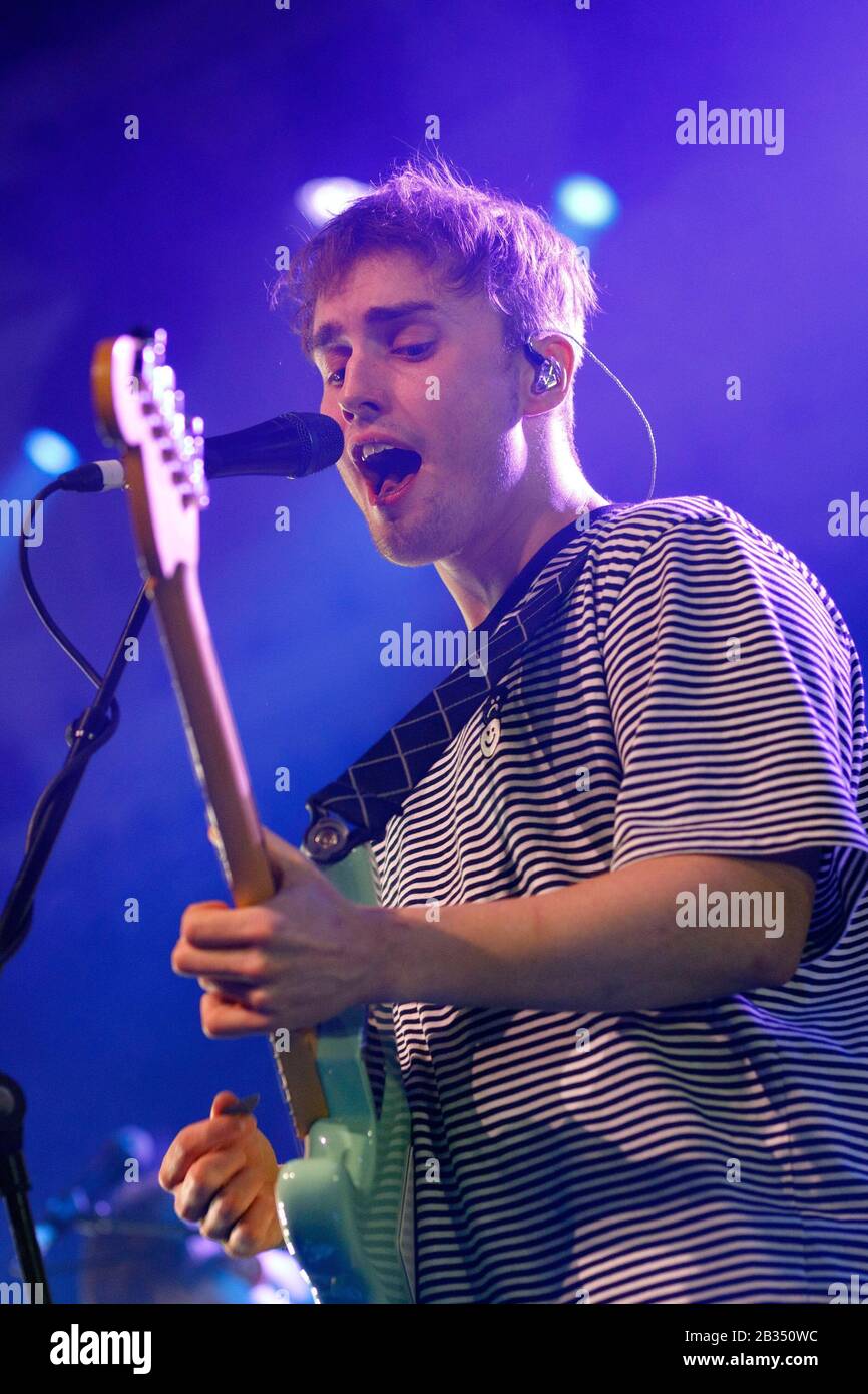 Amsterdam, Deutschland. 02nd Mar, 2020. Sam Fender live at Paradiso ...