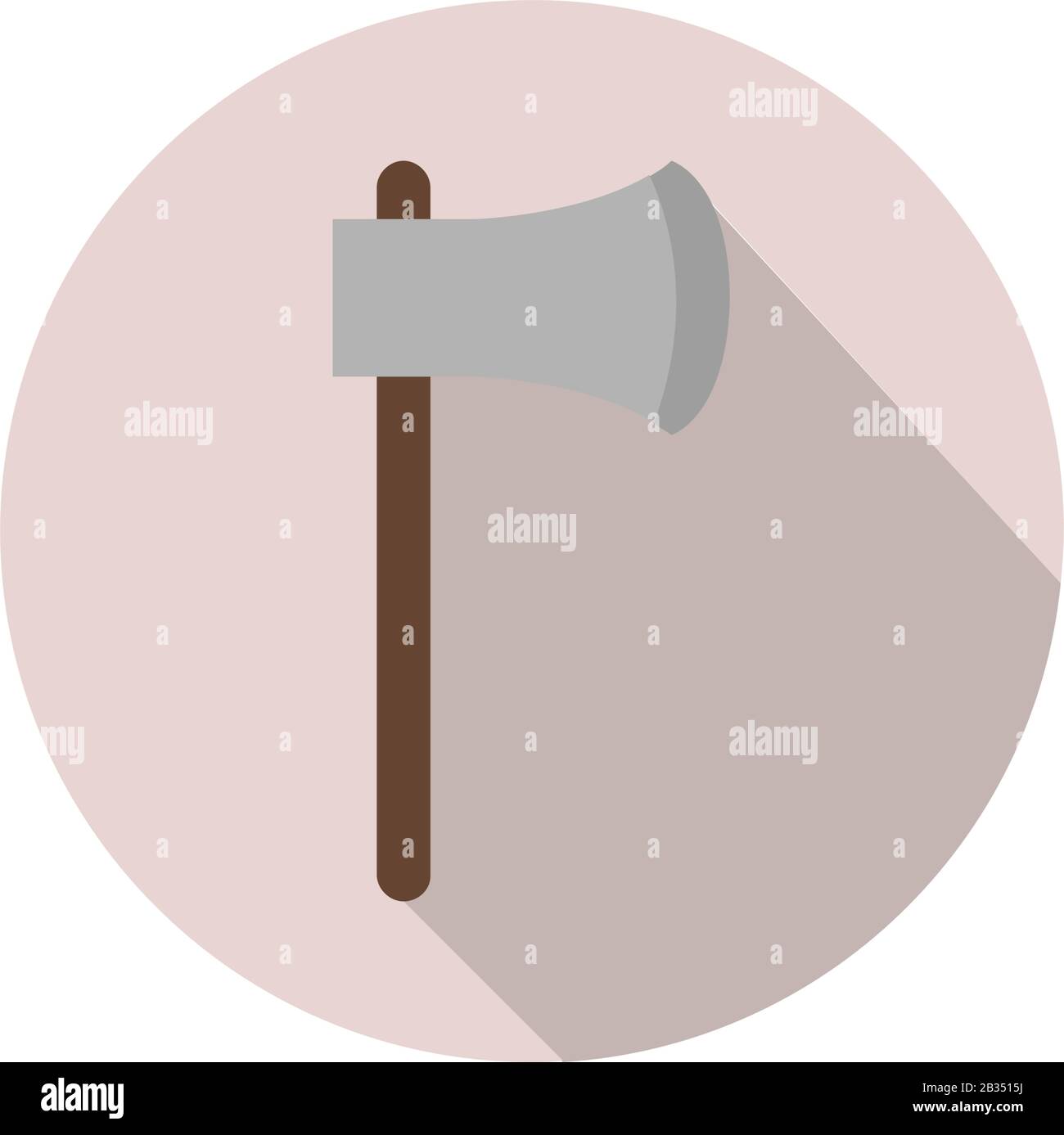 ax icon illustrated in vector on white background Stock Vector Image ...