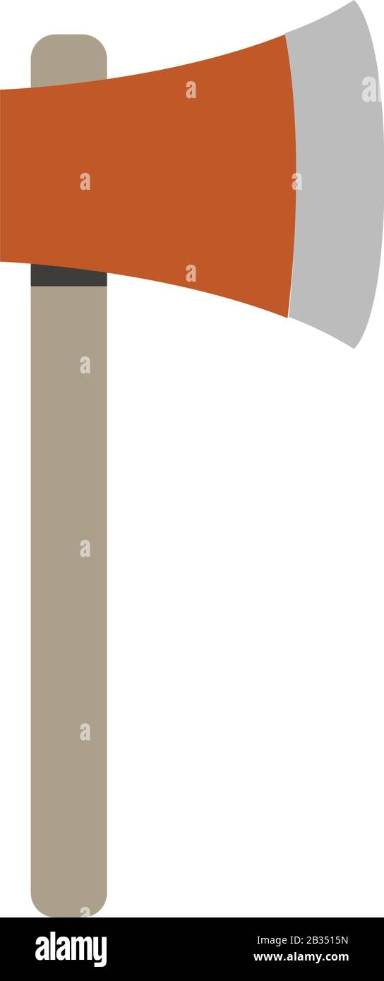 ax icon illustrated in vector on white background Stock Vector Image ...