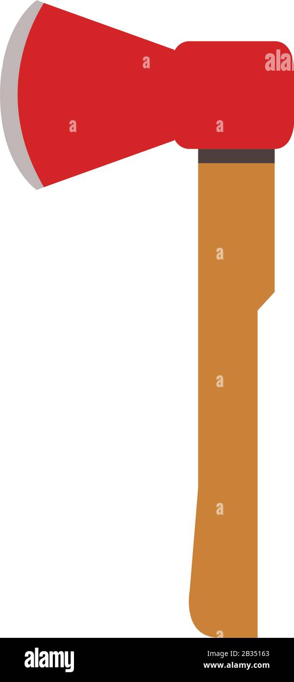 ax icon illustrated in vector on white background Stock Vector Image ...