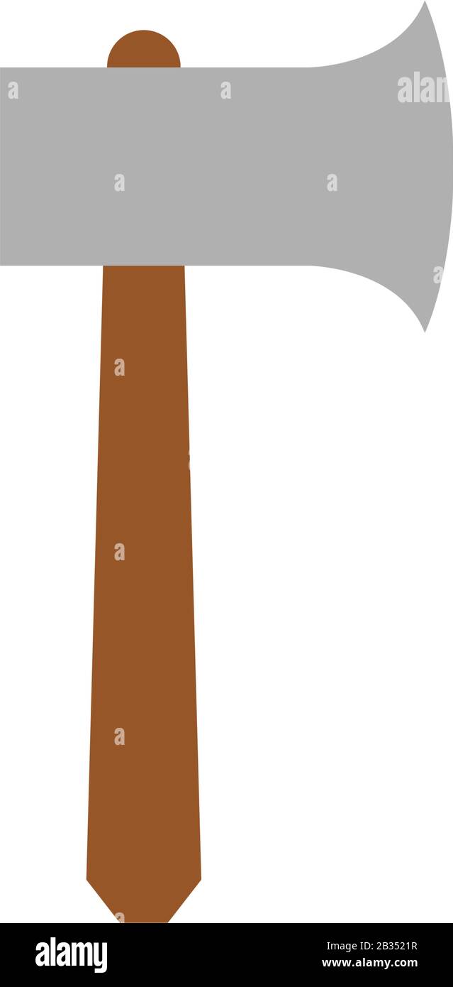 ax icon illustrated in vector on white background Stock Vector Image ...