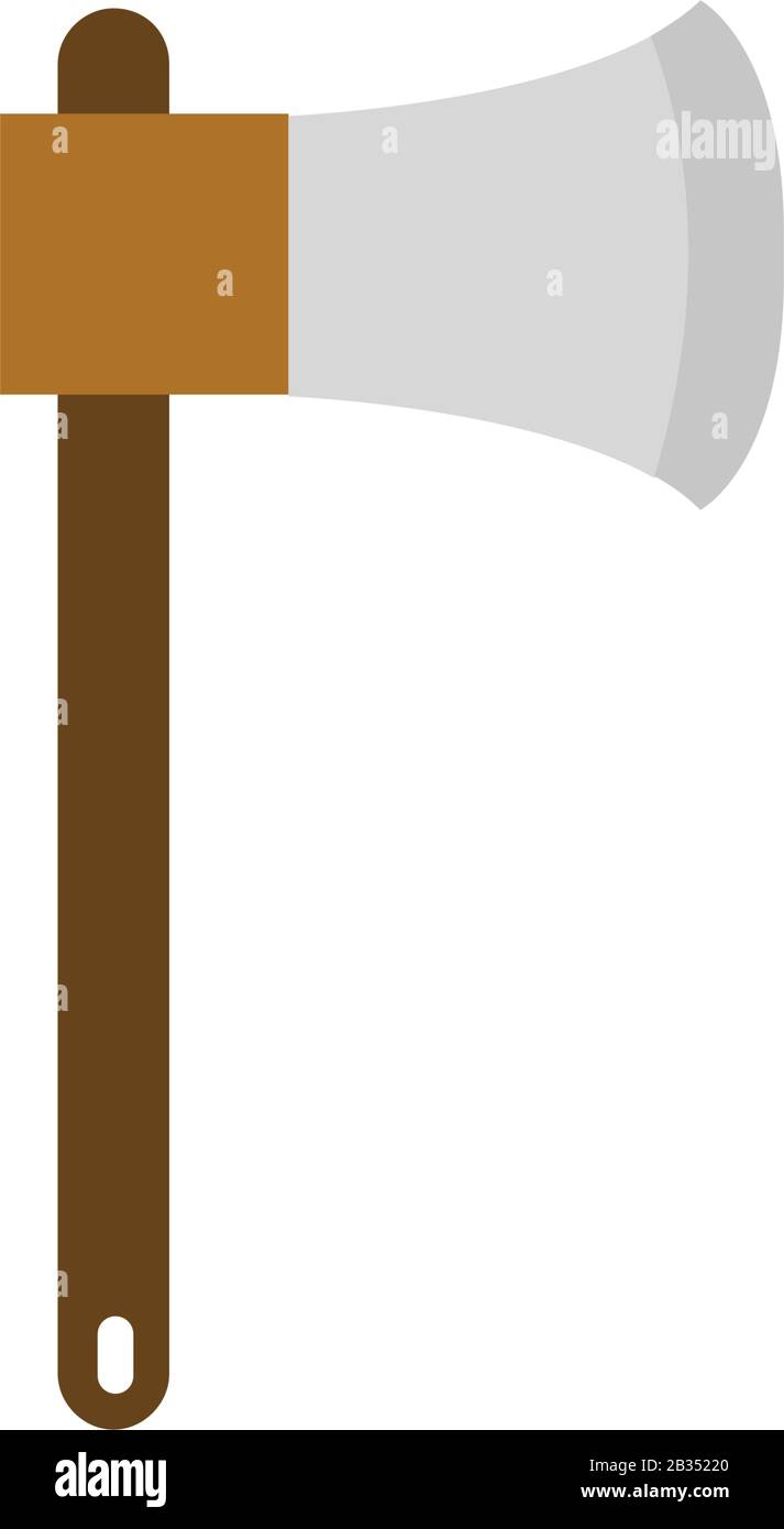 ax icon illustrated in vector on white background Stock Vector Image ...