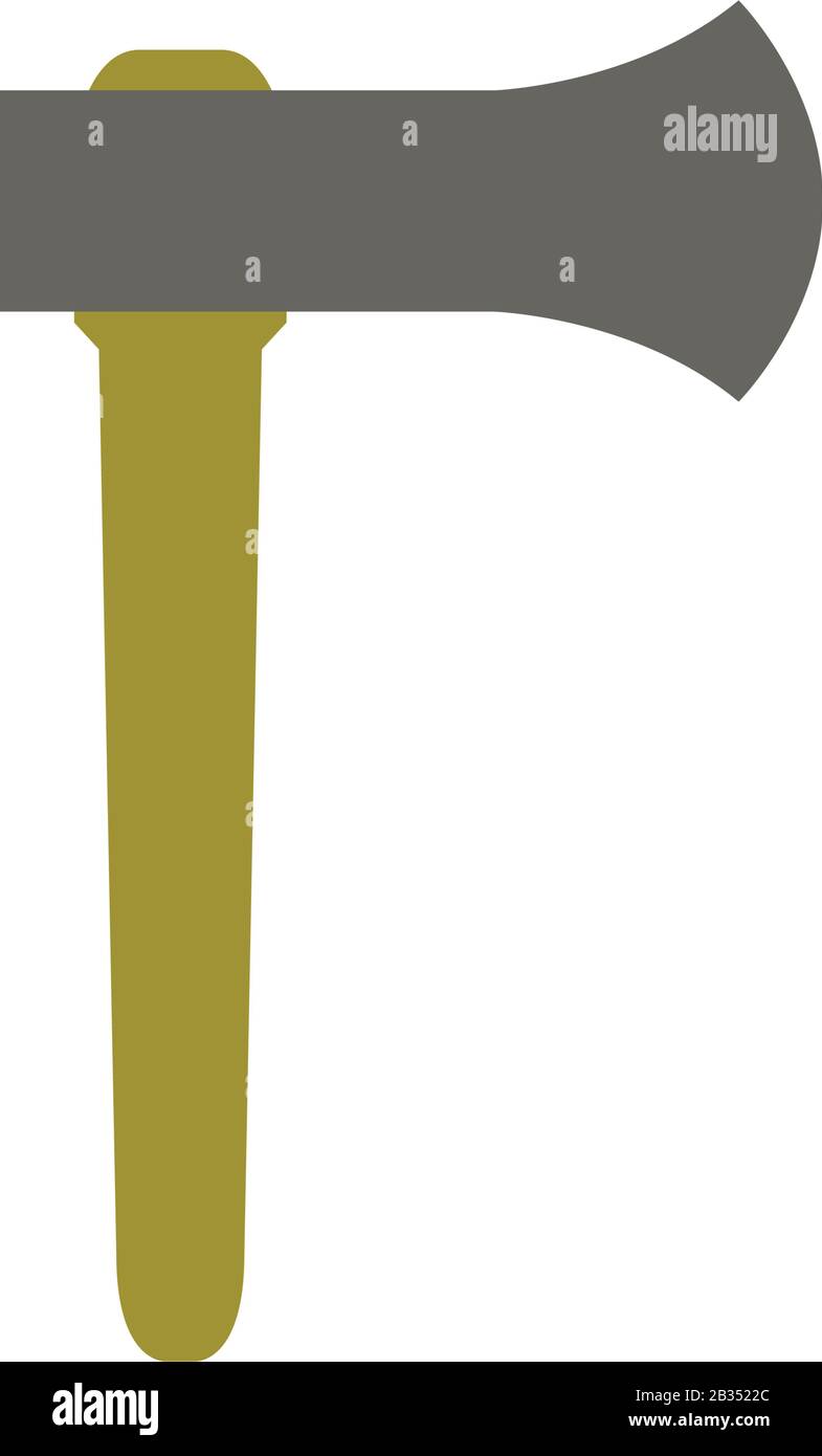 ax icon illustrated in vector on white background Stock Vector Image ...