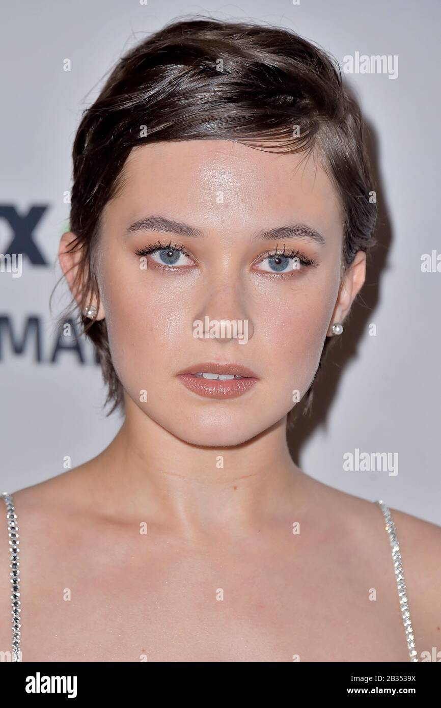 Los Angeles, USA. 02nd Mar, 2020. Cailee Spaeny at the premiere of the ...