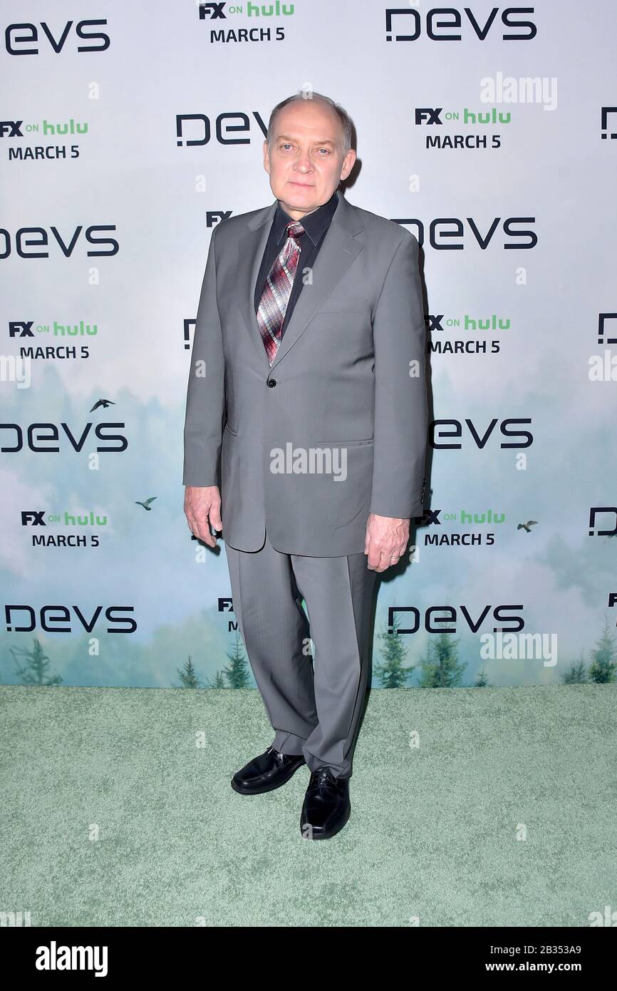 Los Angeles, USA. 02nd Mar, 2020. Zach Grenier at the premiere of the ...