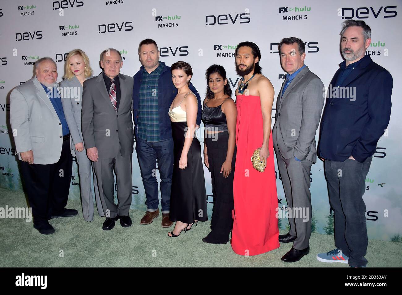 Los Angeles, USA. 02nd Mar, 2020. Stephen McKinley Henderson, Alison ...