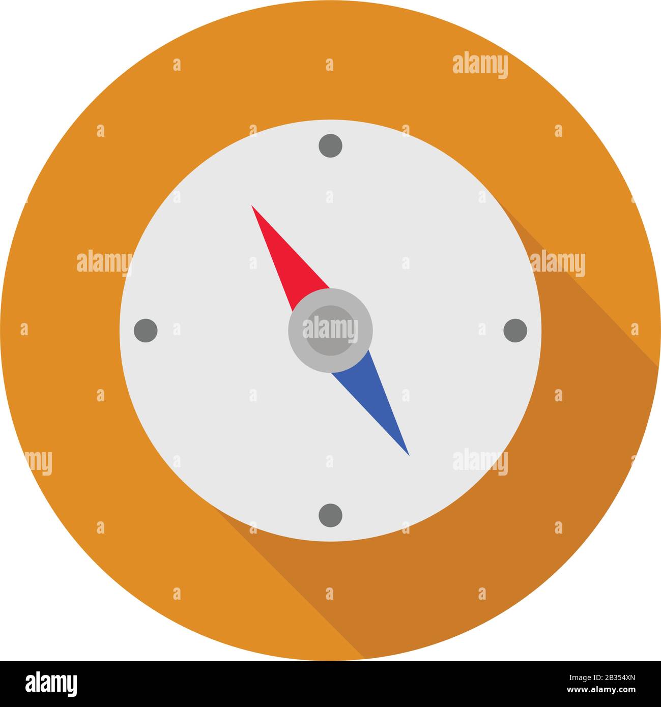 compass icon illustrated in vector on white background Stock Vector ...