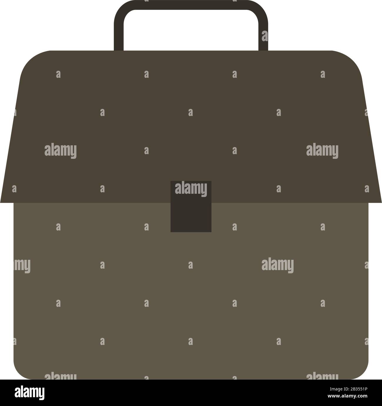 job bag icon illustrated in vector on white background Stock Vector ...