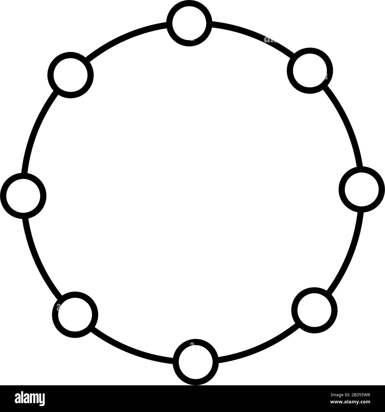 bracelet icon illustrated in vector on white background Stock Vector ...