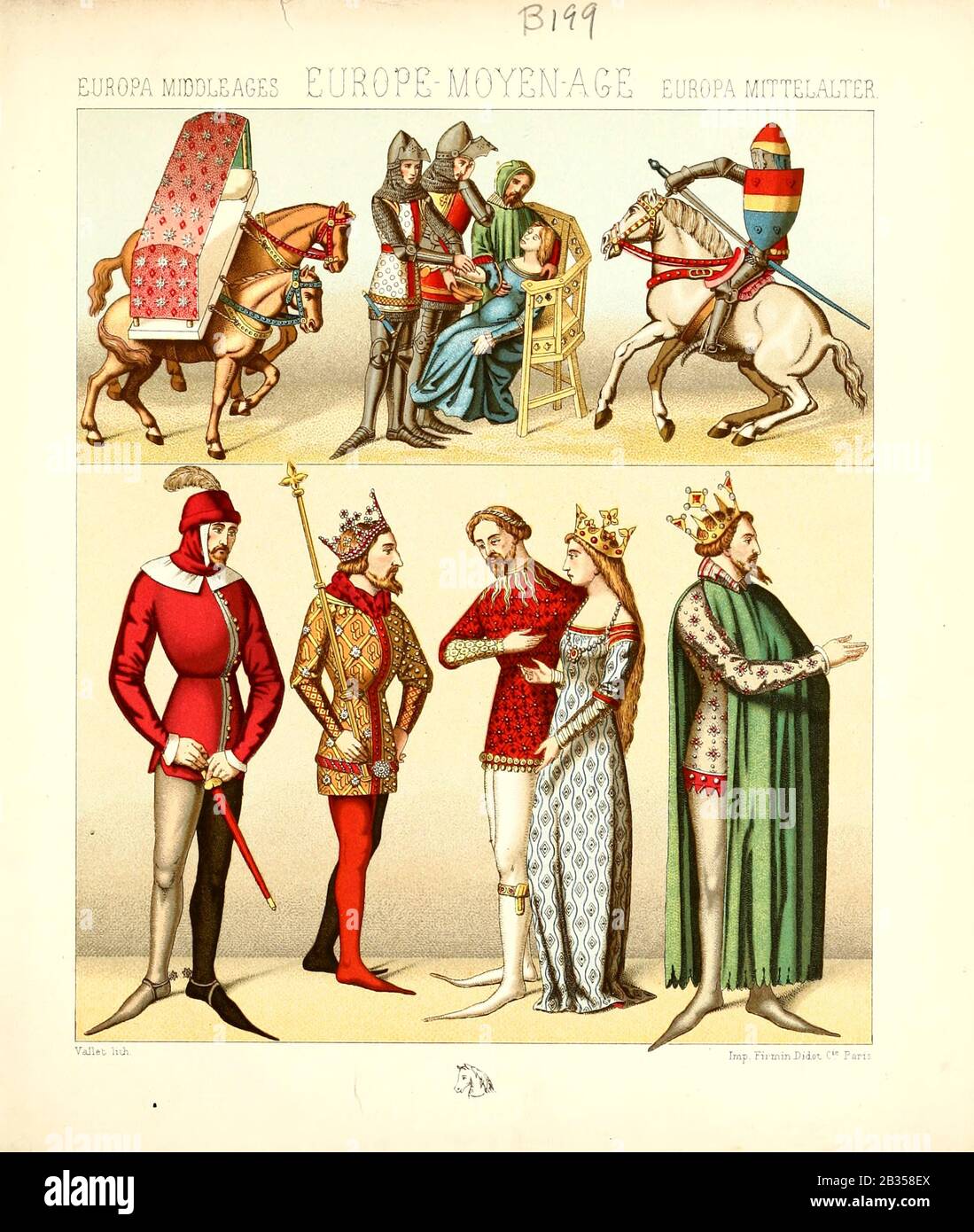 Medieval Rich Clothing