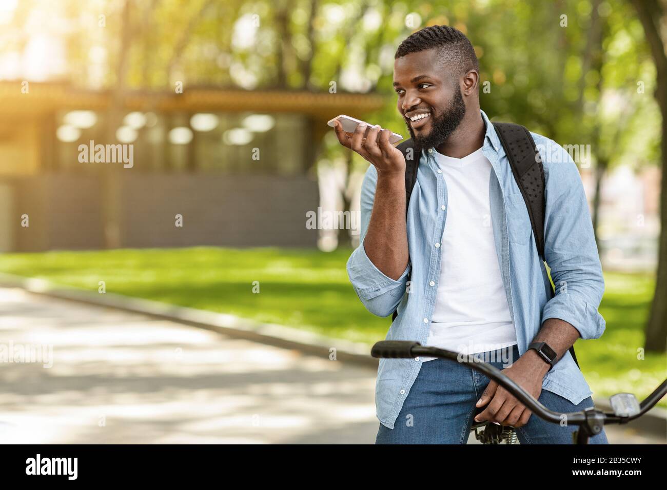 Smart man riding bike hi-res stock photography and images - Alamy