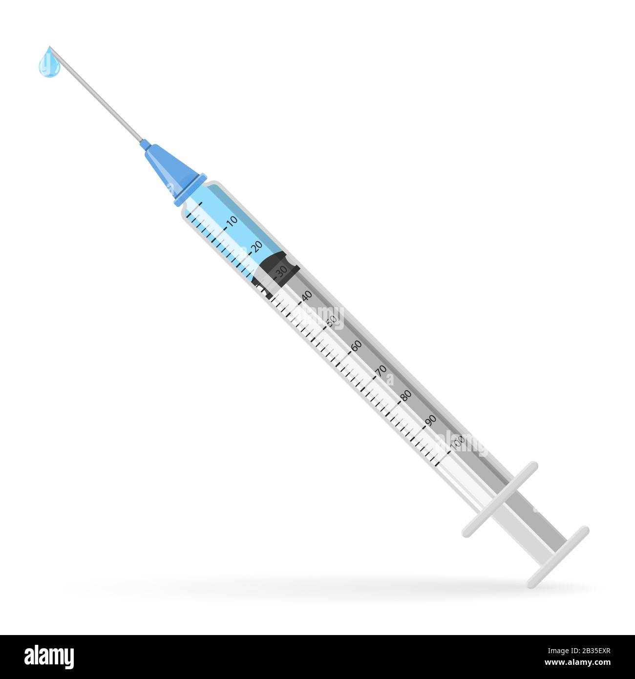 Diabetic insulin syringe icon Cut Out Stock Images & Pictures - Alamy