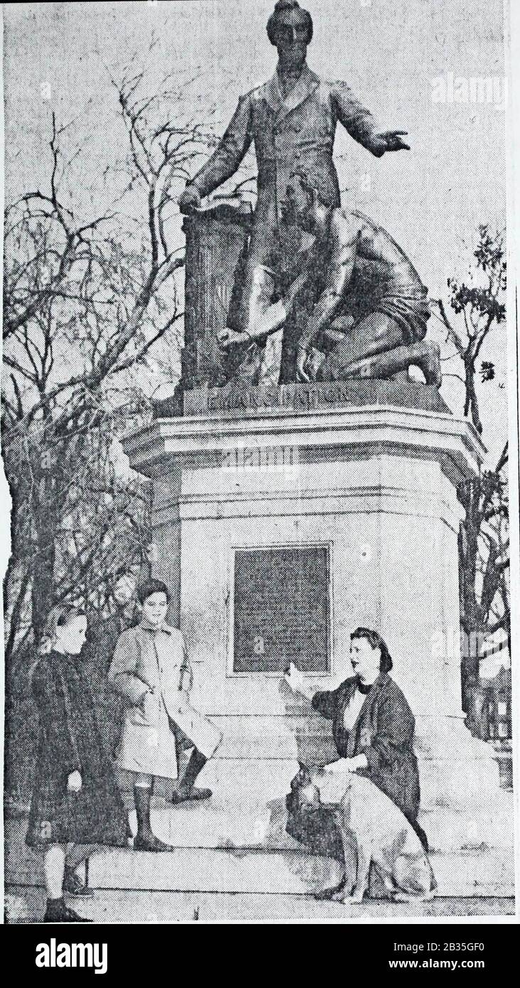 "Statues of Abraham Lincoln" (1915 Stock Photo - Alamy