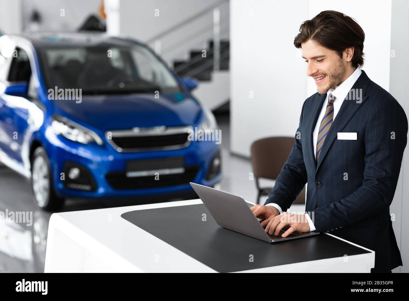 Dealership office hi-res stock photography and images - Alamy