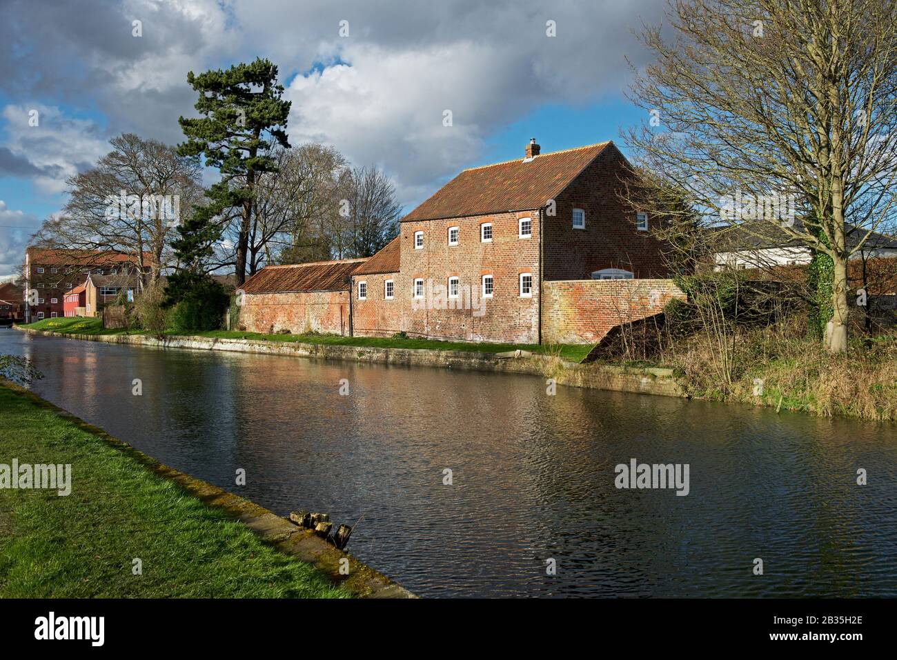 Driffield Navigation in Driffield, East Yorkshire, England UK Stock ...