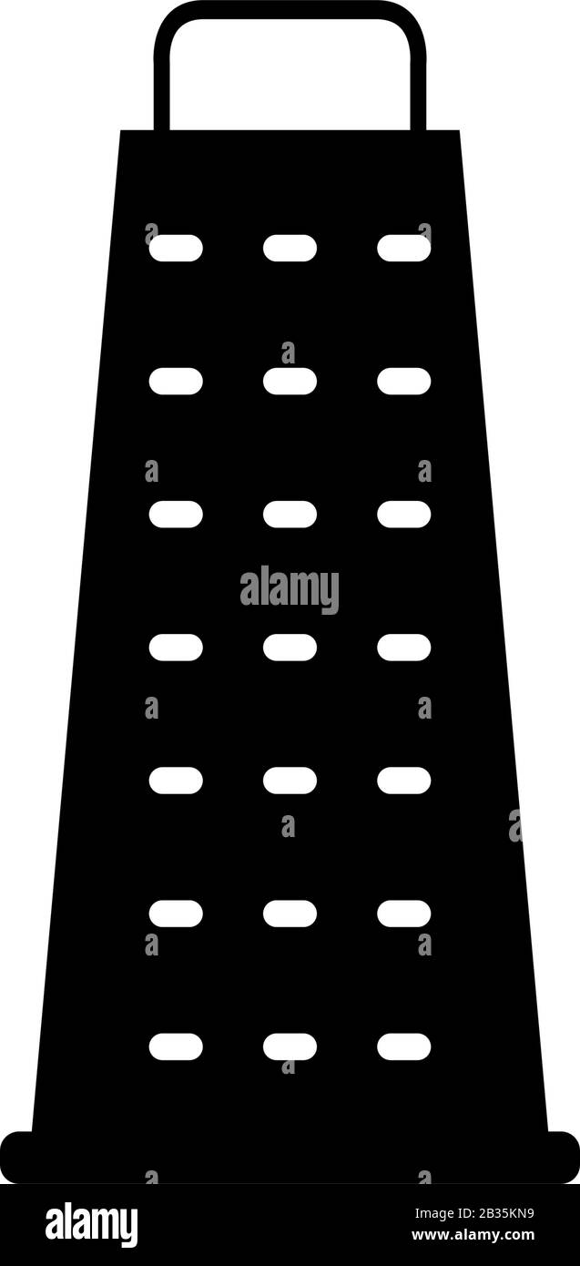grater icon illustrated in vector on white background Stock Vector ...