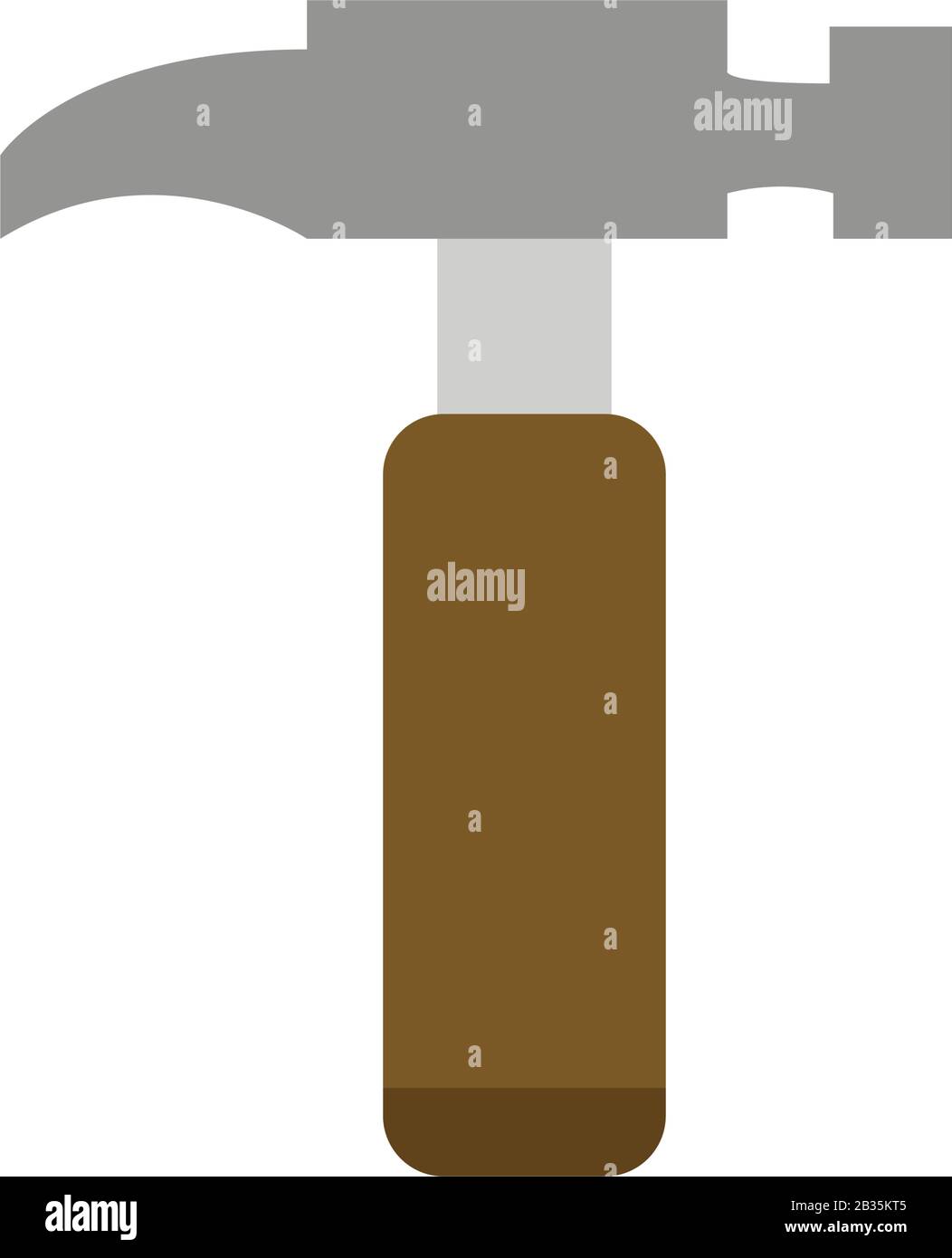 hammer icon illustrated in vector on white background Stock Vector ...