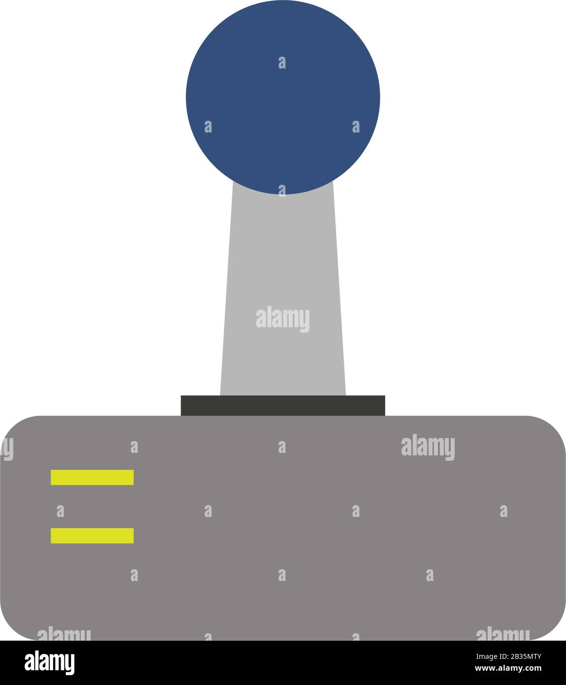 joystick icon illustrated in vector on white background Stock Vector ...