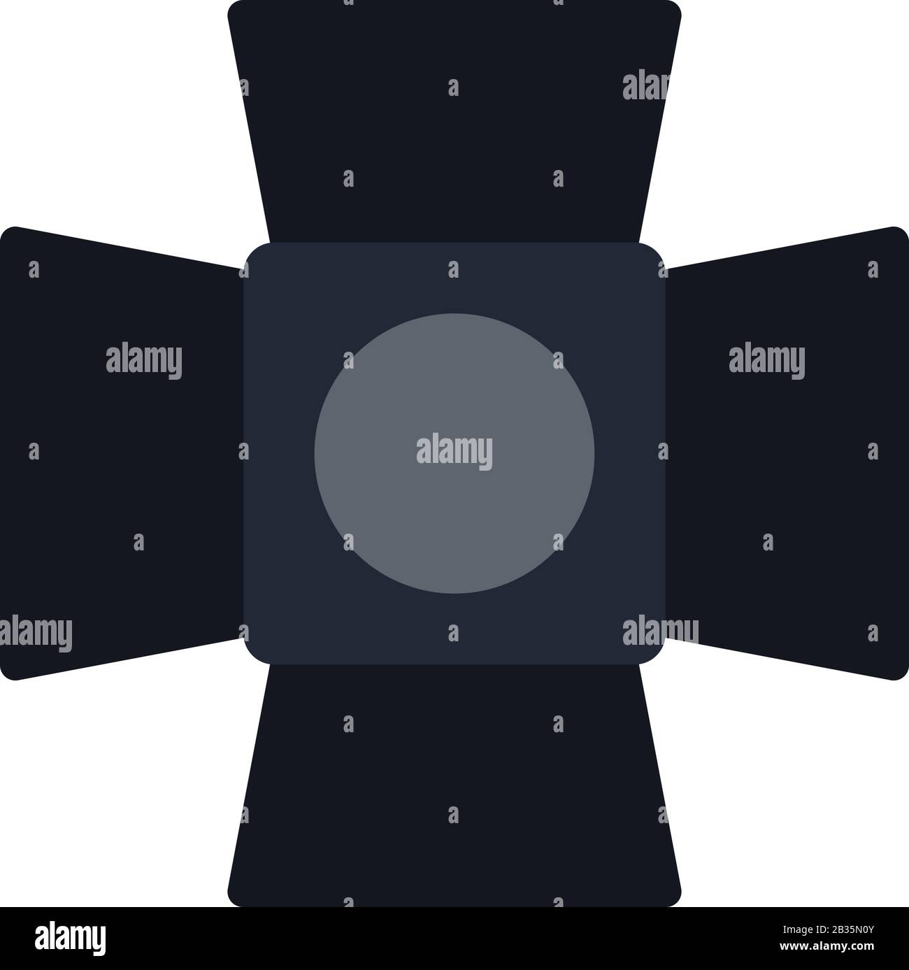 cinema lamp icon illustrated in vector on white background Stock Vector ...