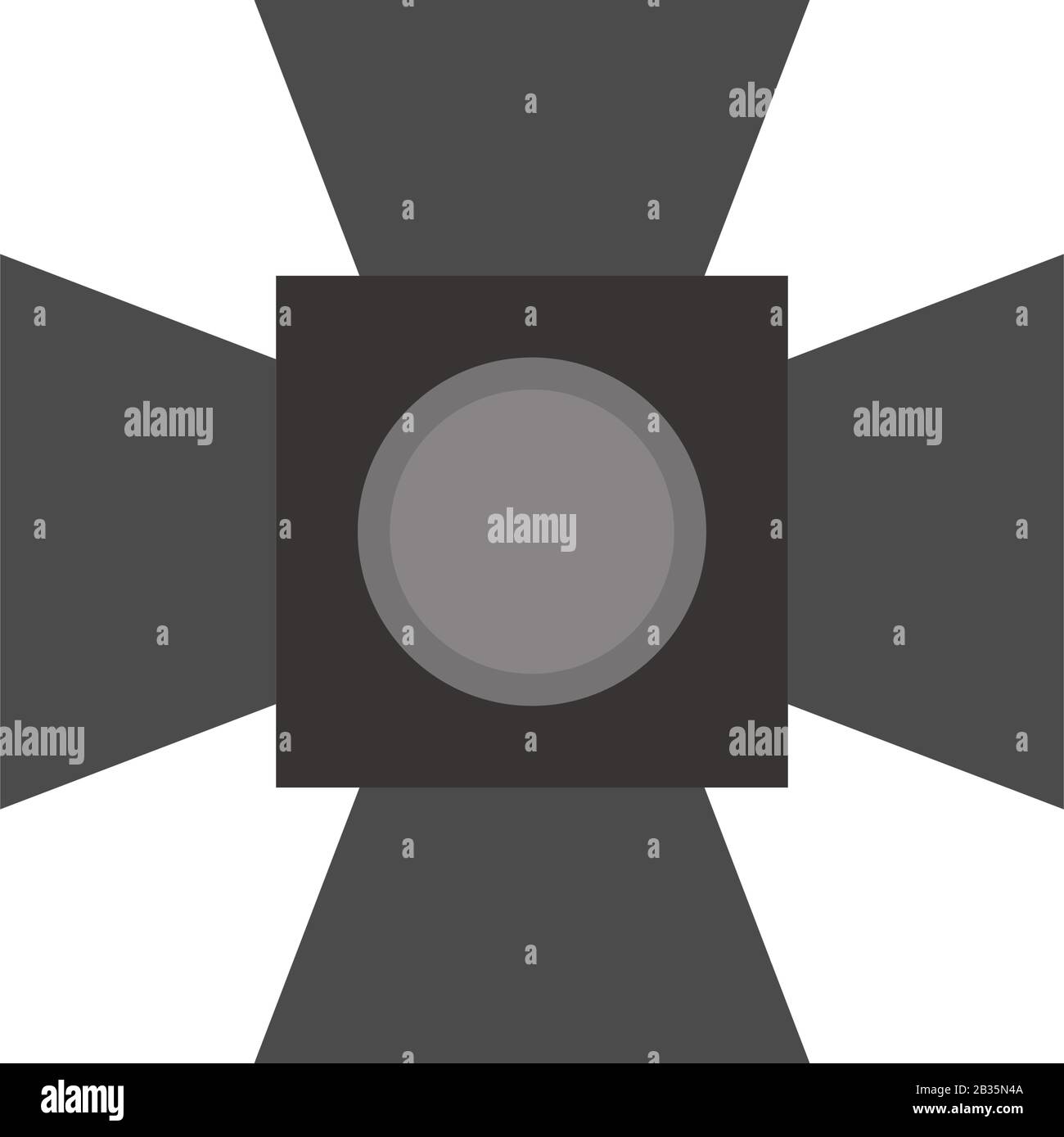 cinema lamp icon illustrated in vector on white background Stock Vector ...