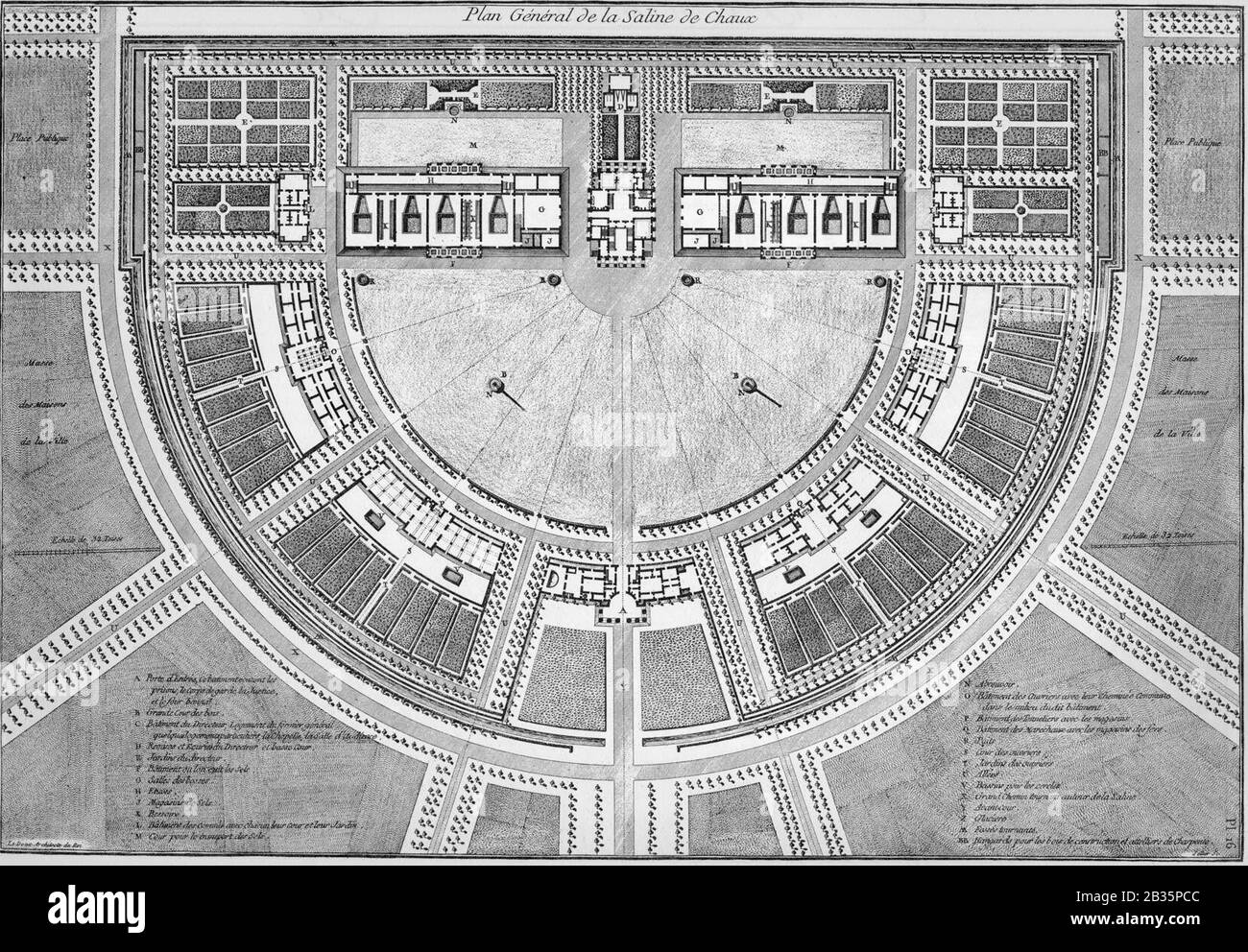 Royal Saltworks Arc Et Senans High Resolution Stock Photography and ...