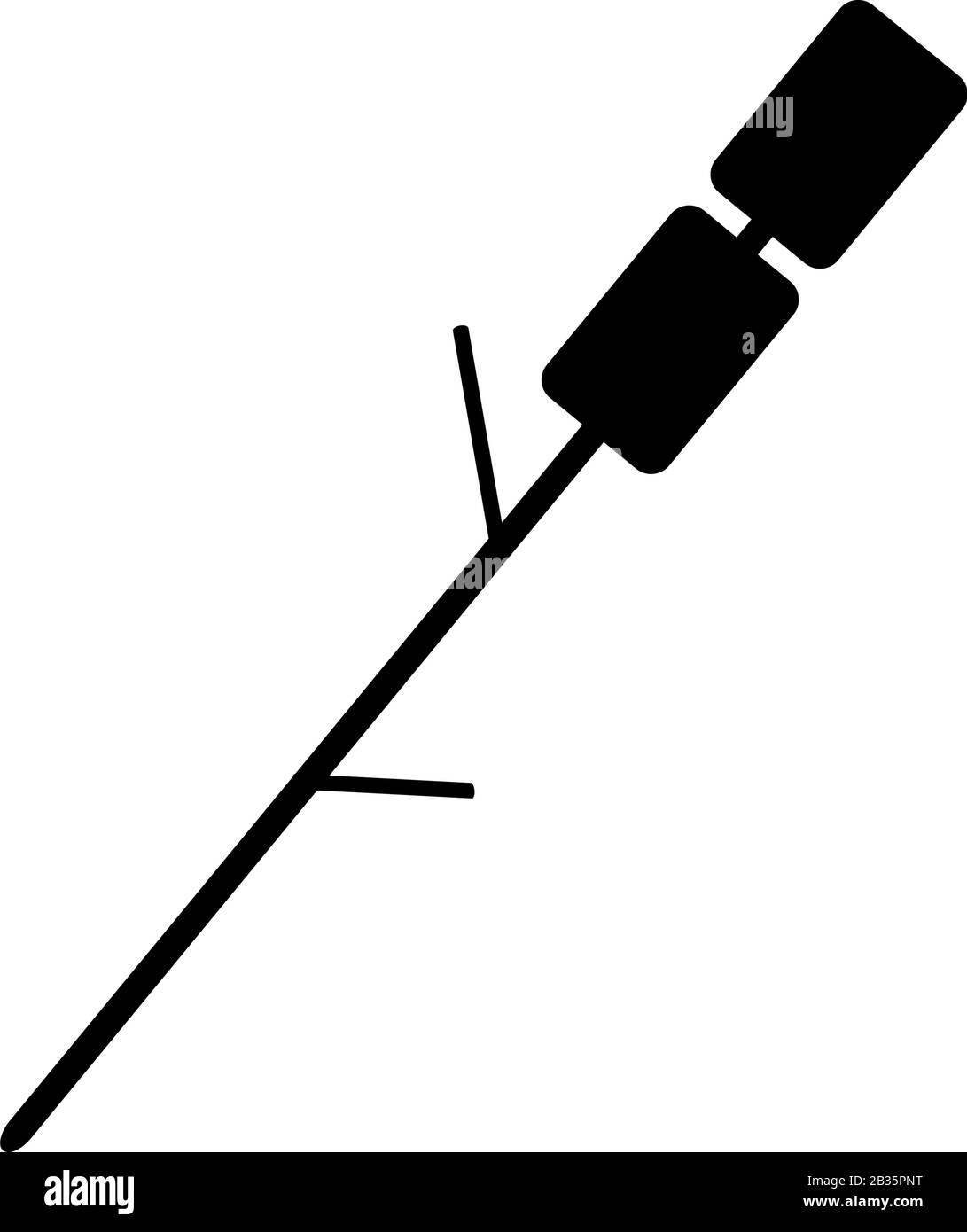 marshmallow icon illustrated in vector on white background Stock Vector ...