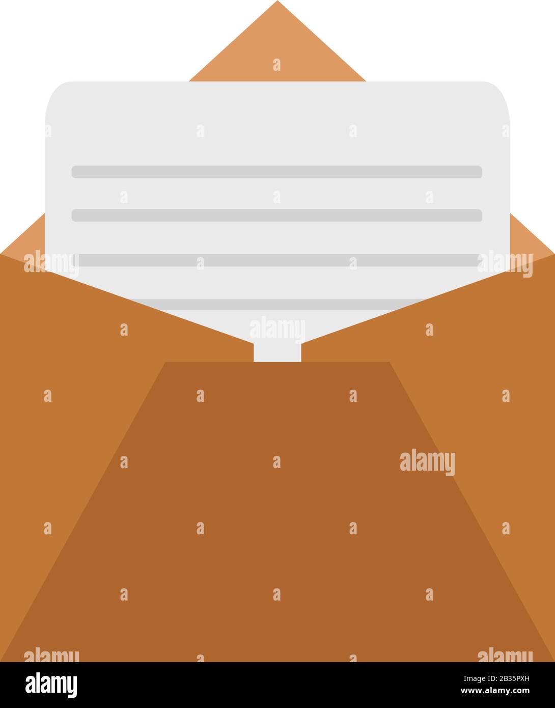 message icon illustrated on white background Stock Vector Image & Art ...