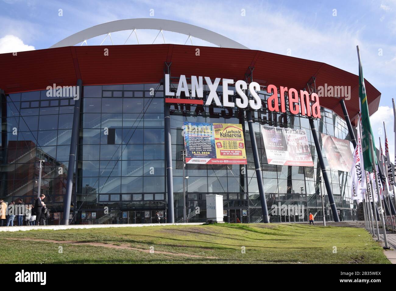 Cologne, Germany. 04th Mar, 2020. The Cologne Lanxess Arena. Credit ...