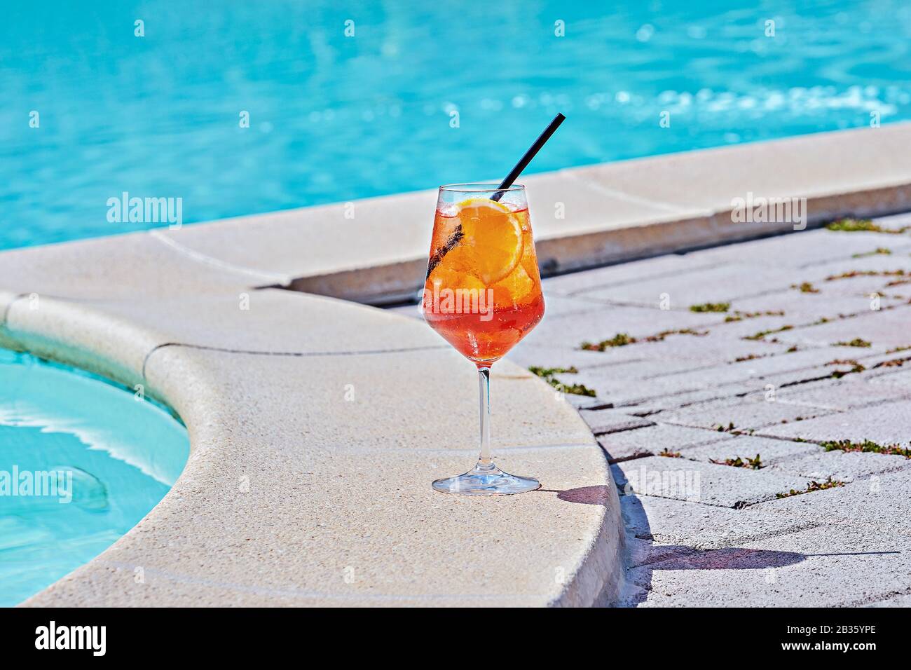 Aperol spritz pool hi-res stock photography and images - Alamy