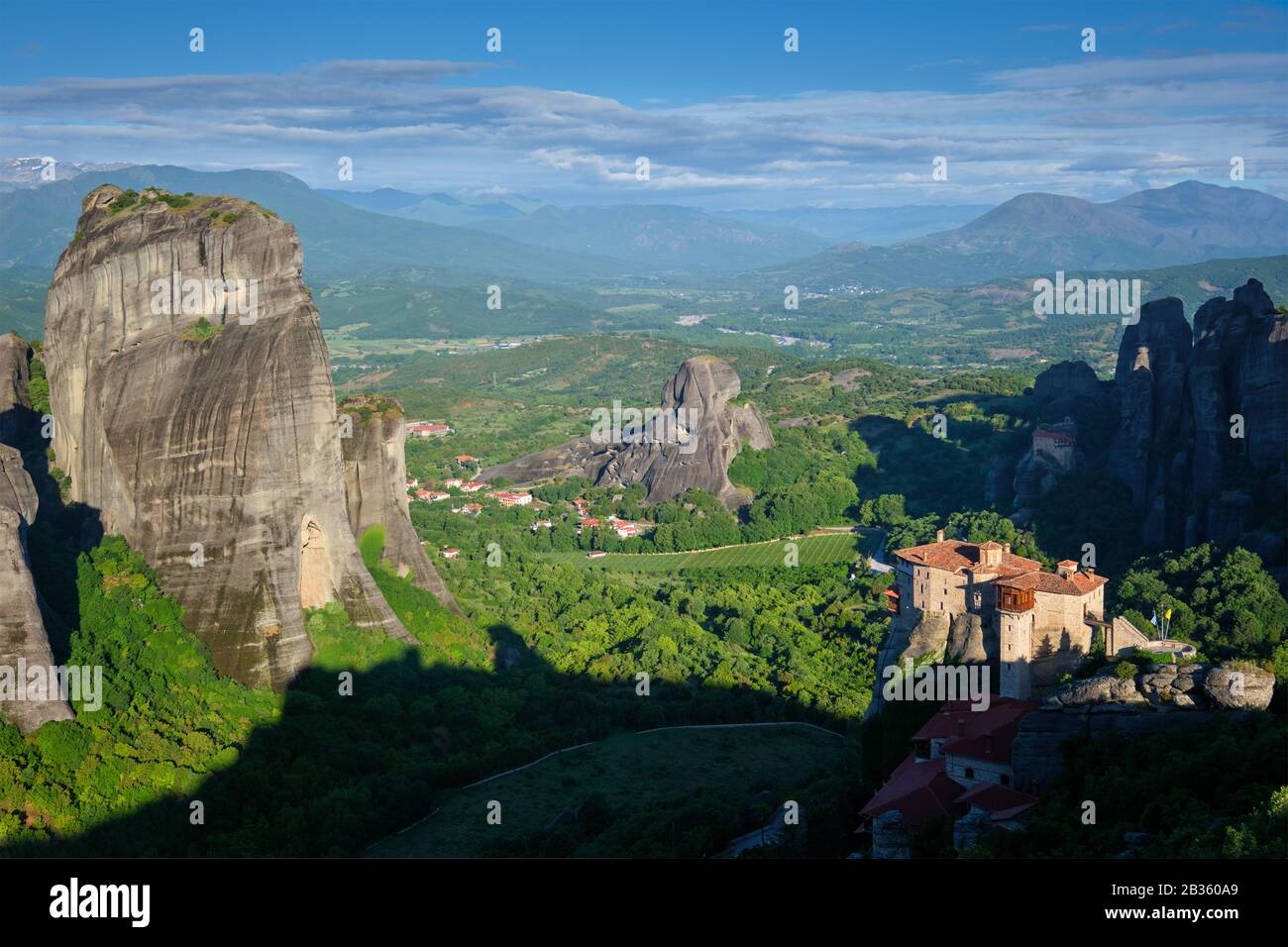 Monasteries of Meteora, Greece Stock Photo - Alamy