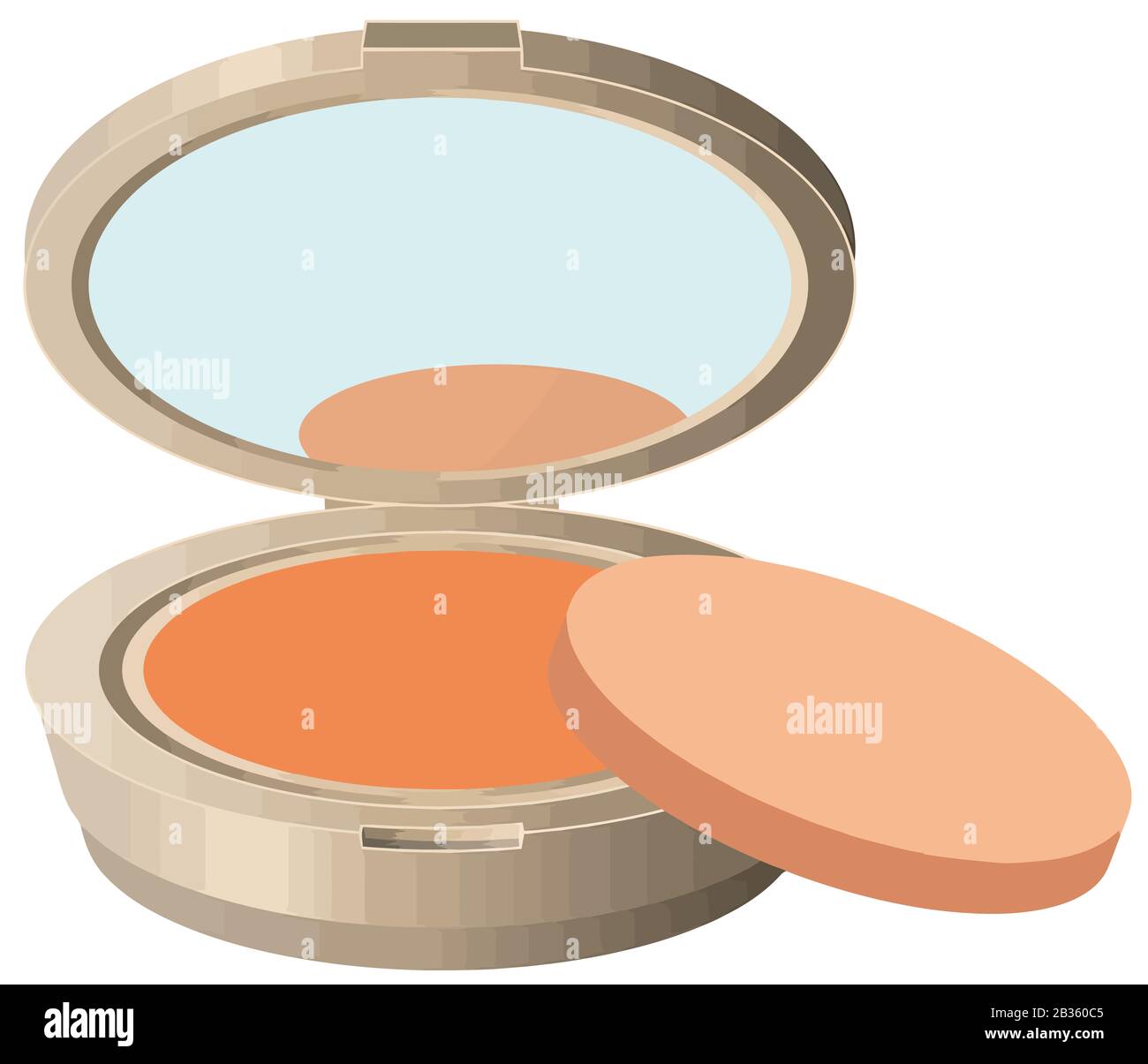 Makeup Compact Drawing