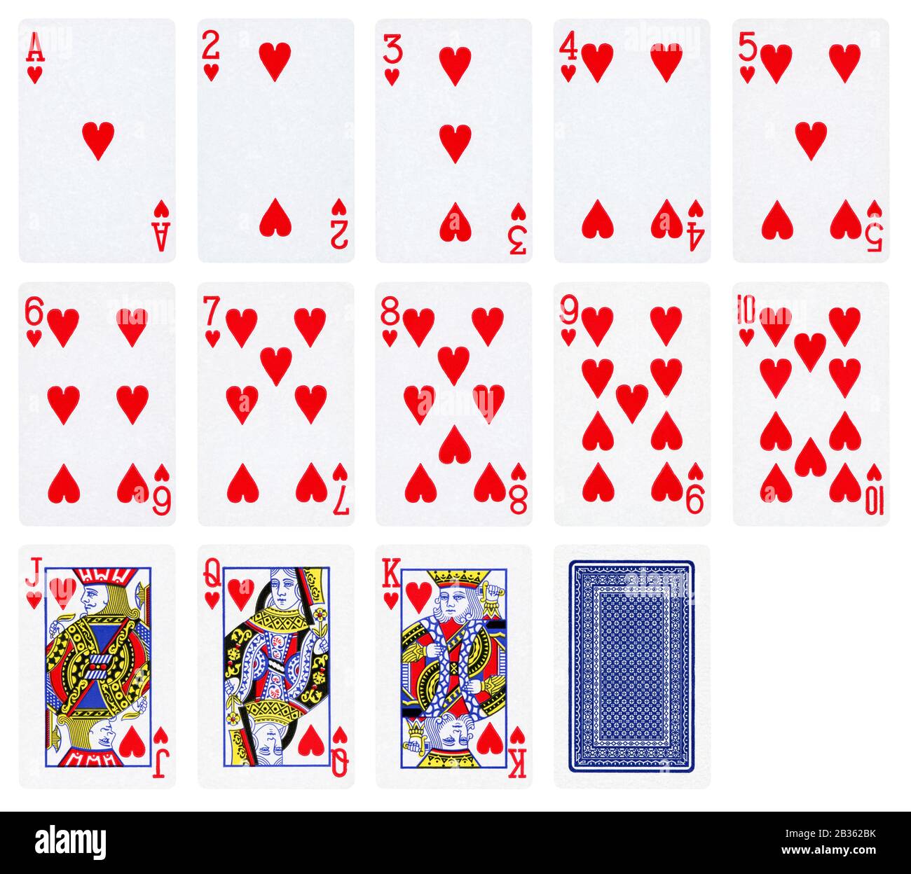 Queen of hearts card vector hi-res stock photography and images - Alamy