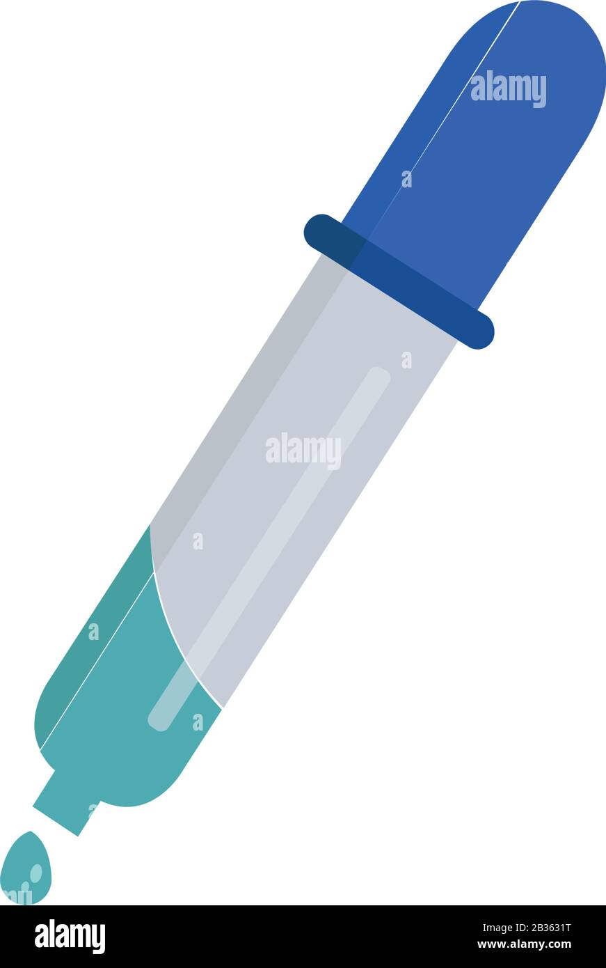 pipette icon illustrated in vector on white background Stock Vector ...