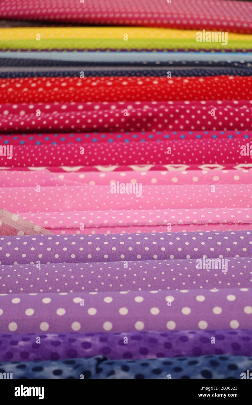 Dotted fabric hi-res stock photography and images - Alamy