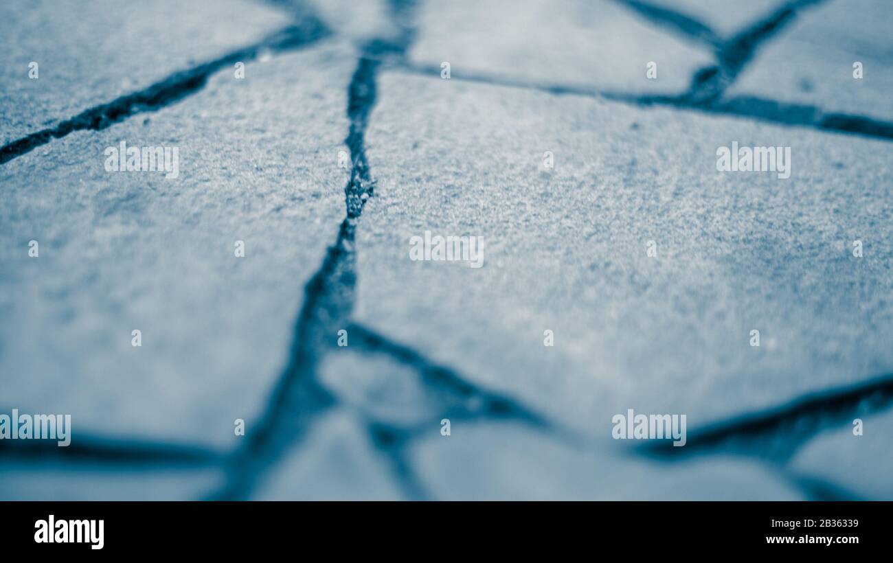 Wild stone pavement floor. Irregular shapes pattern Stock Photo - Alamy